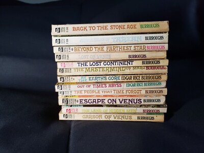 Vintage TARZAN Ace Paperbacks - Edgar Rice Burroughs GREAT ART COVERS ...