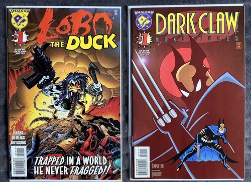 🔥🔥Dark Claw Adventures #1 Lobo The Duck Amalgam DC/Marvel Comic 1997🔥🔥 ...