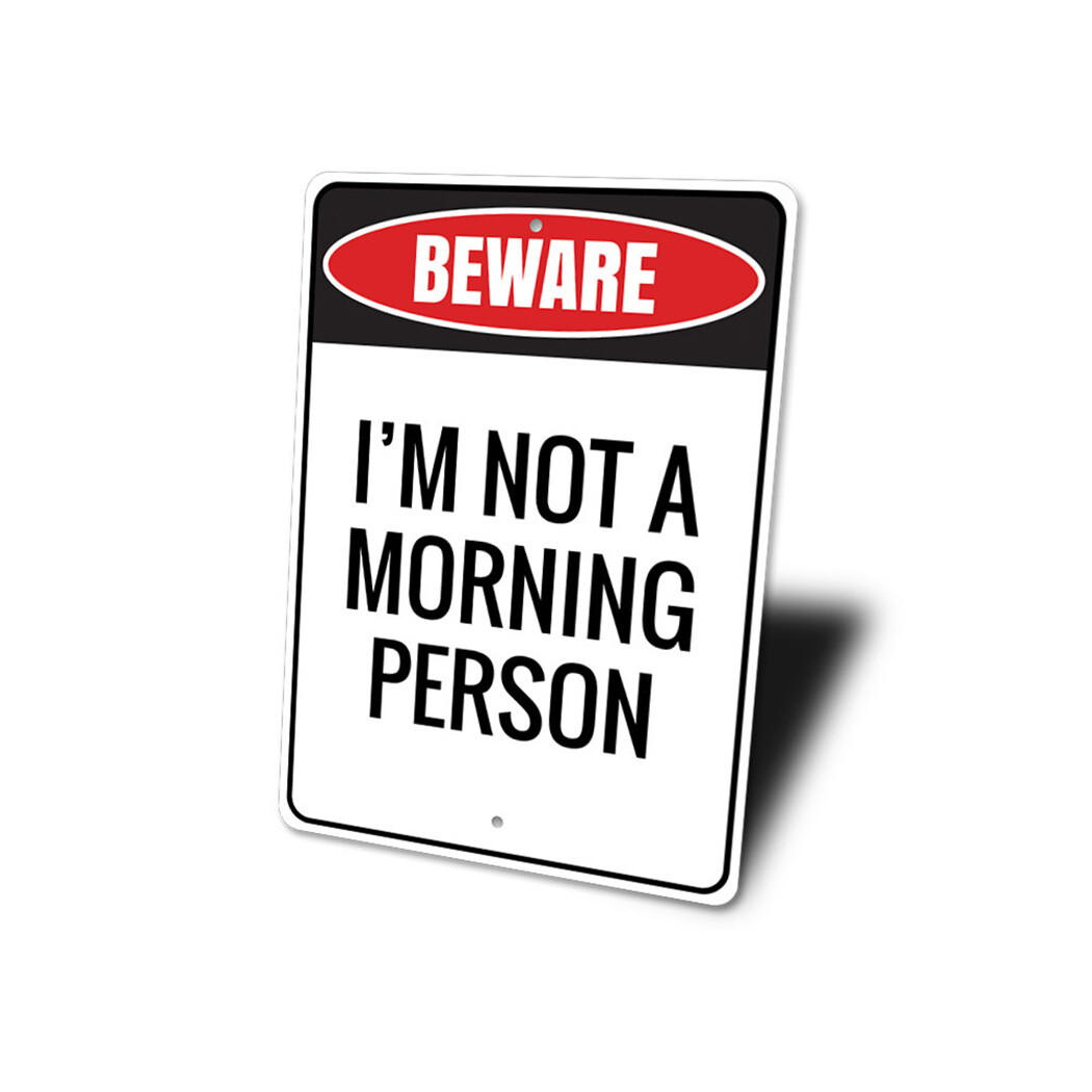 Not A Morning Person Funny