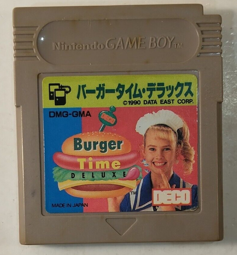 BurgerTime Deluxe Game Boy - Prix - Photo - Présentation