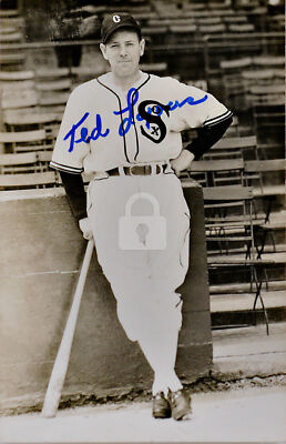 Ted Lyons Baseball Player Signed RPPC Photo Postcard Copy | eBay