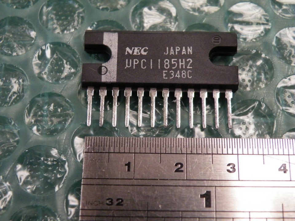 uPC1185H2 Stereo 5.8 Watt 9.5-16v Amplifier IC SIP12 9g CX52 | eBay
