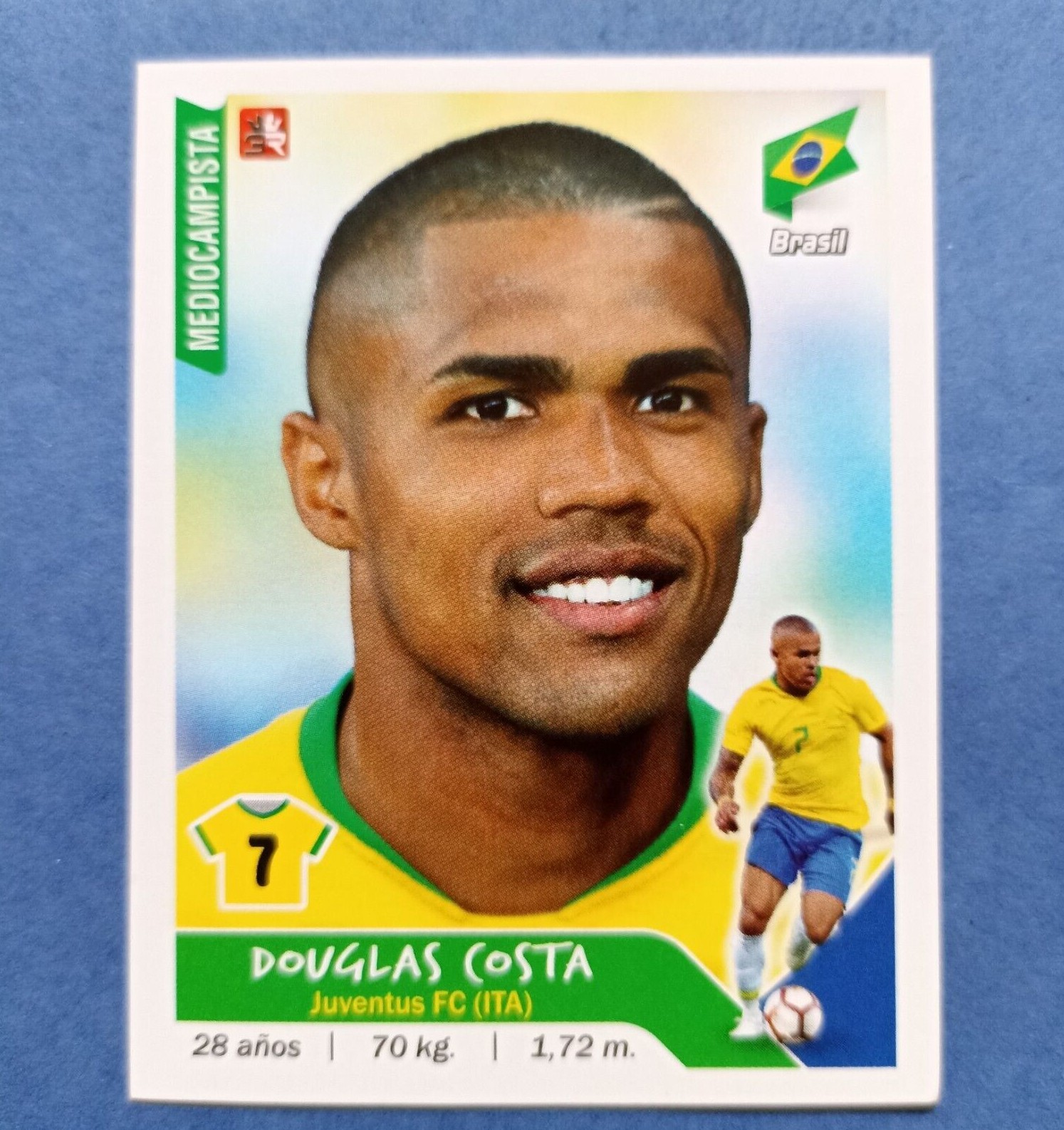 2019 3R Brazil Copa America FIFA #065 DOUGLAS COSTA Brazil Soccer Team ...