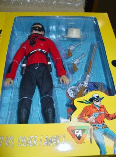 Captain Action 1998: The LONE RANGER - Limited Ed 12" Figure Black ...