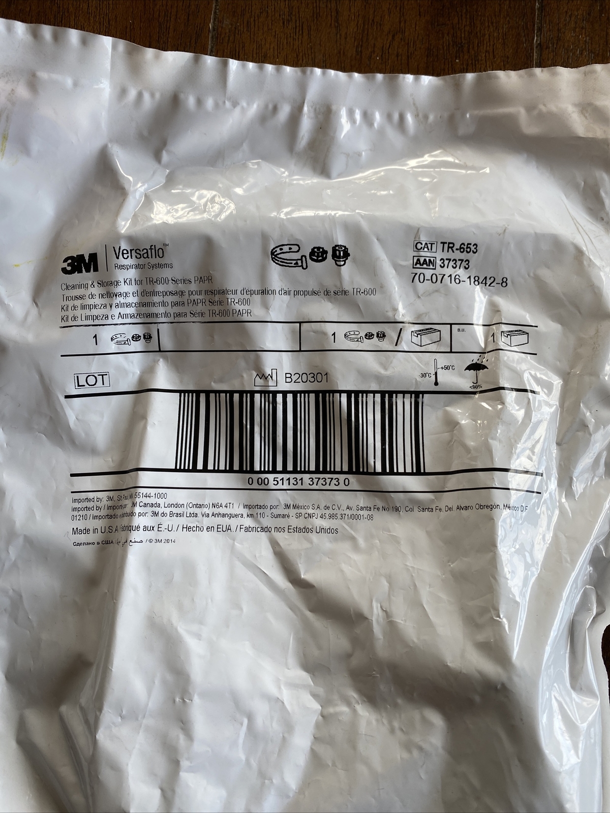 3M Tr-653 Cleaning and Storage Kit Tr600 Ser. PAPR for sale online | eBay