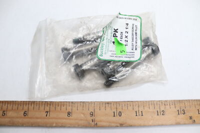 (5-Pk) Buckley! QC Fasteners Plain Socket Head Shoulder Screws 1/2" x 2 ...