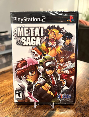 Metal Saga - Atlus Sony PlayStation 2, 2006 PS2 - Brand New & Sealed ...