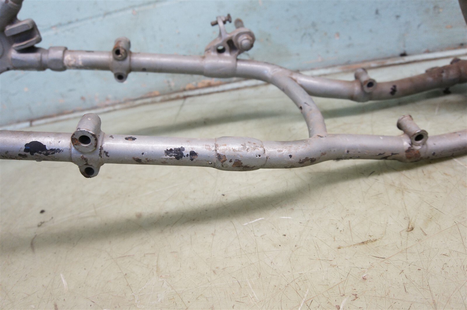 1951 Triumph T100 5T T100C Tiger Alloy Pre unit Rigid *2649A Frame Wow ...