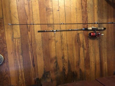 Fishing Vintage True-Temper UNI-SPIN 63T Spin Cast Rod 6' W/63L Reel ...