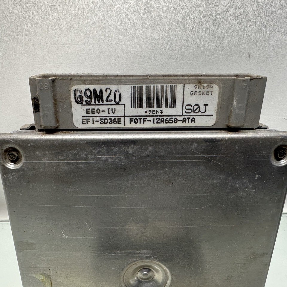 Ford F350 7.5L ECM Electronic Control Module PCM F0TF-12A650-ATA 1990 ...
