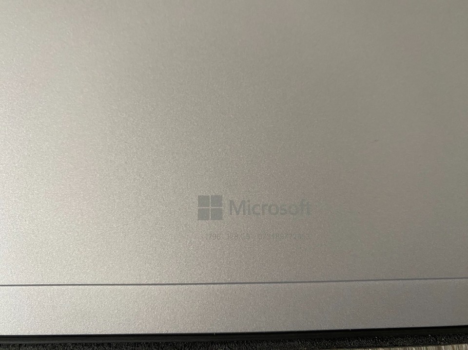 Microsoft Surface Pro 5( 1796) Intel i5-7300U, 4GB RAM, 128GB SDD, Win ...