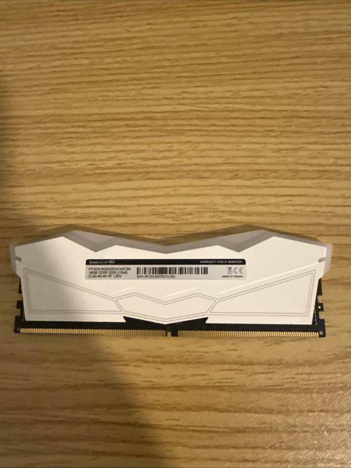 T Force Delta 16GB DDR5 RGB Ram Stick 5200 | eBay