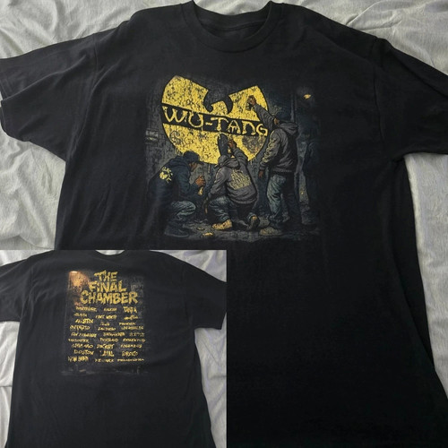 REPRINT - Wu- Tang Clan The Final Chamber Tour T-Shirt All Size | eBay