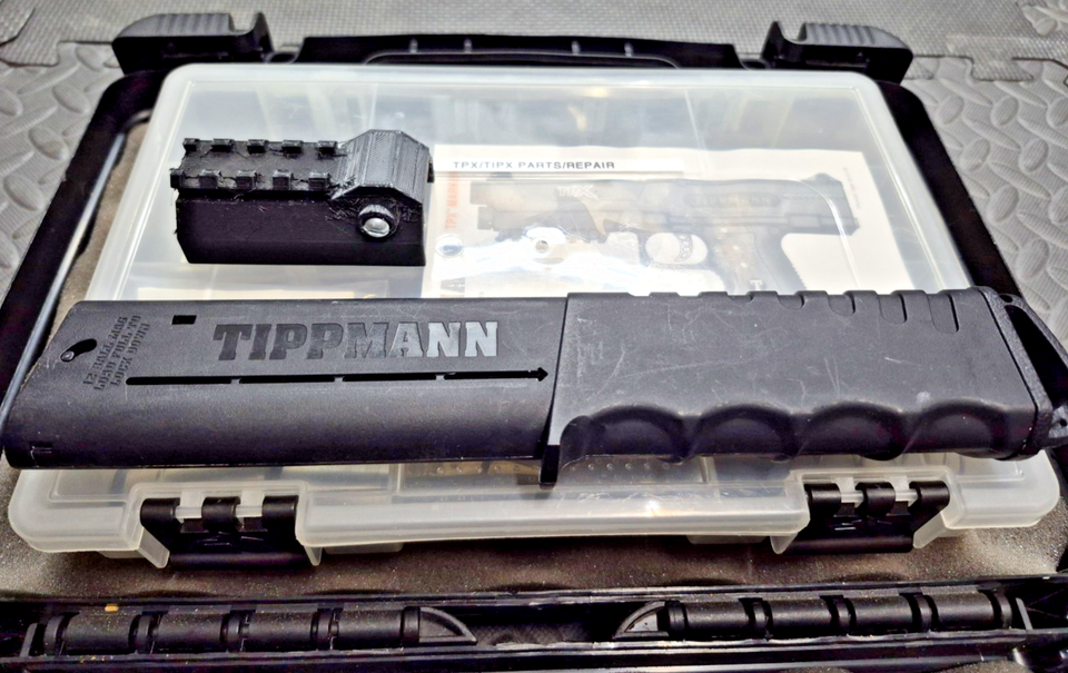 Tippmann Tipx Paintball Pistol + Accessories + Parts 68 cal | eBay