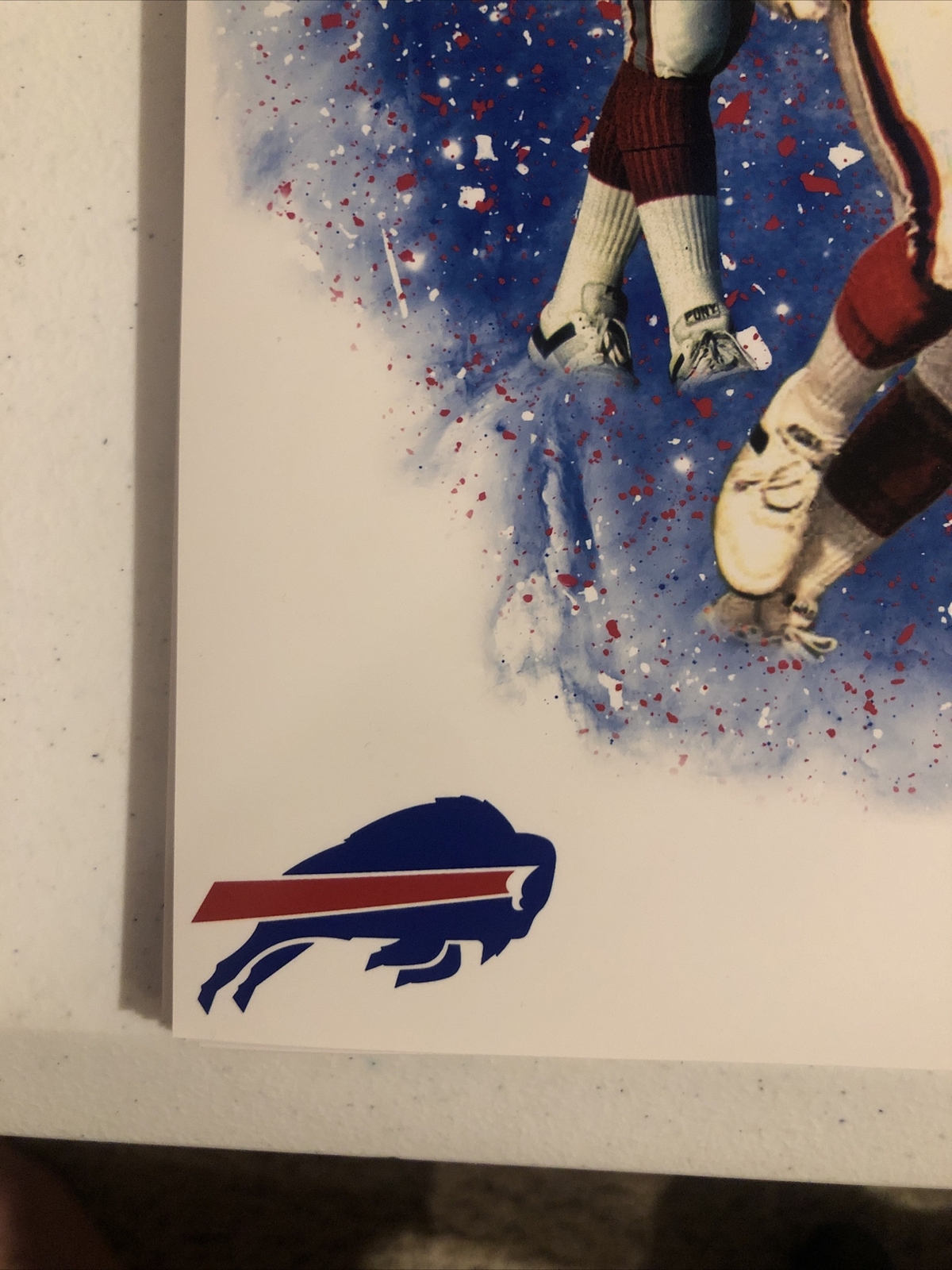 BUFFALO BILLS- MARK KELSO SIGNED AUTOGRAPH 8x10 PHOTO PICTURE TRISTAR ...