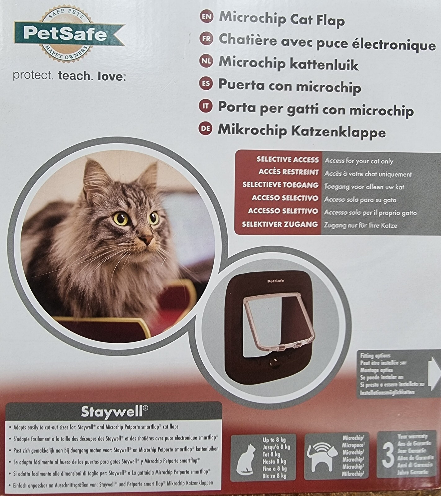 PetSafe PPA19-16145 Microchip Door Flap for Cats - White for sale ...