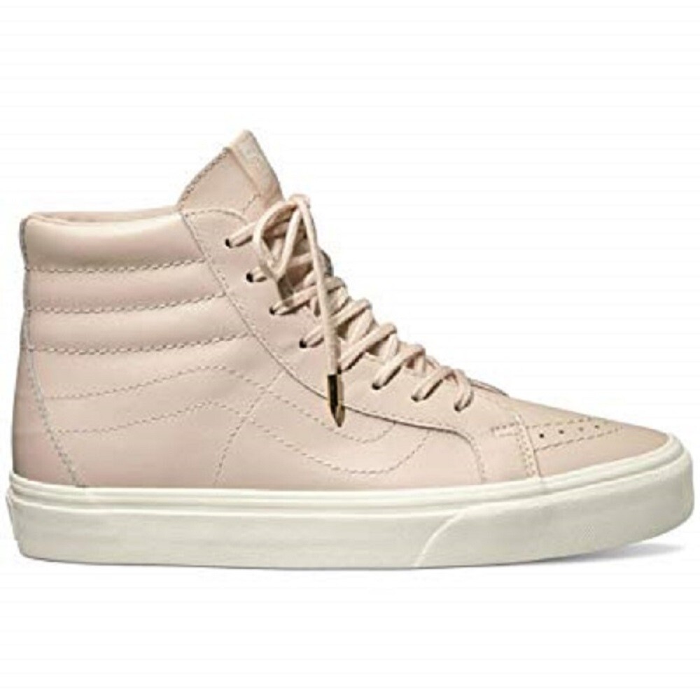 Vans Sk8 Hi Leather MoonBeam Women's 9.5 | eBay
