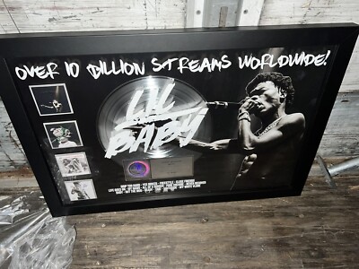 lil Baby Plaque Riaa Certified Platinum plaque | eBay