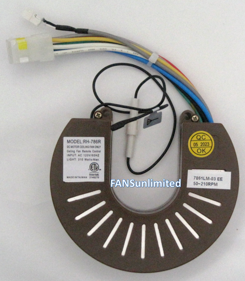 RH-786R / 7861LM-03 & RH787T DC Motor Fan Repair Kit (NOT FOR ...