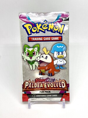 Pokemon Rare *Sampling Pack* (3 Cards)— Paldea Evolved - SEALED Fun ...