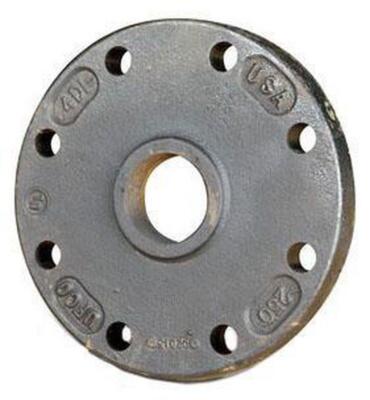 3" USA Blind Flange Tapped with 2" NPT Ductile Iron USA Sch 40 Class ...