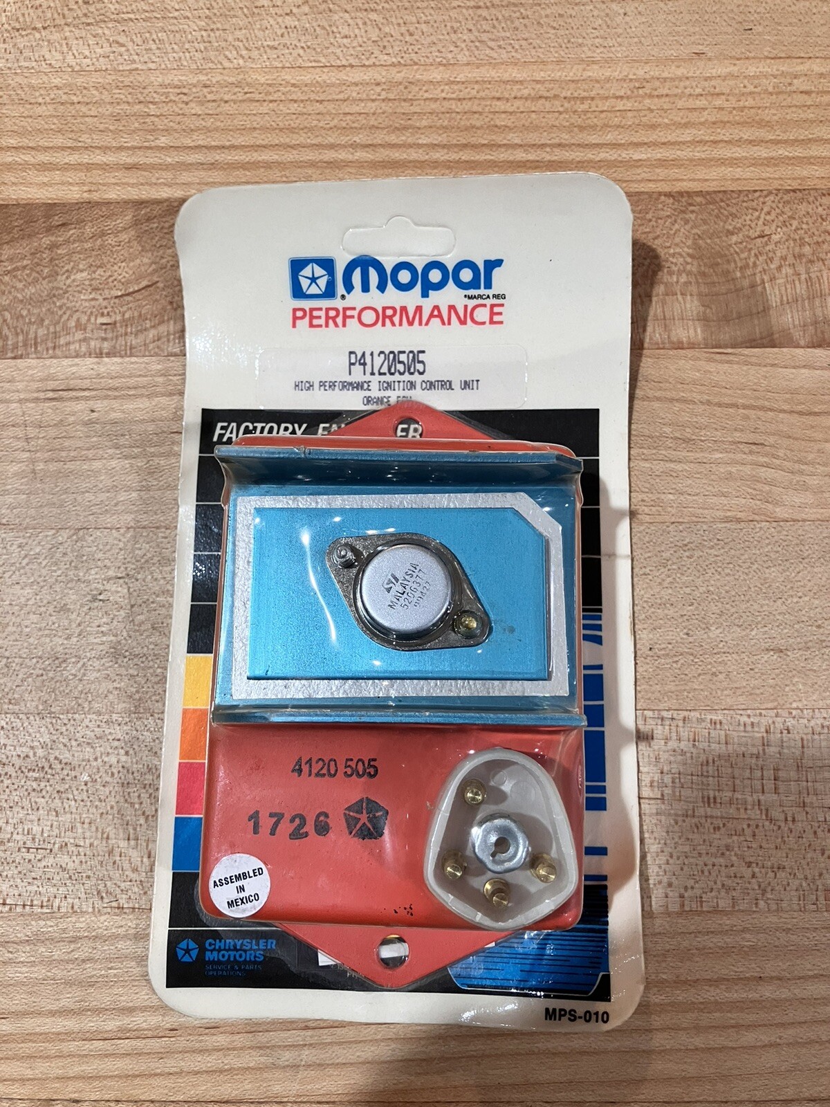 NOS MOPAR HIGH PERFORMANCE ELECTRONIC CONTROL UNIT ORANGE BOX P4120505 NOC!!! | eBay