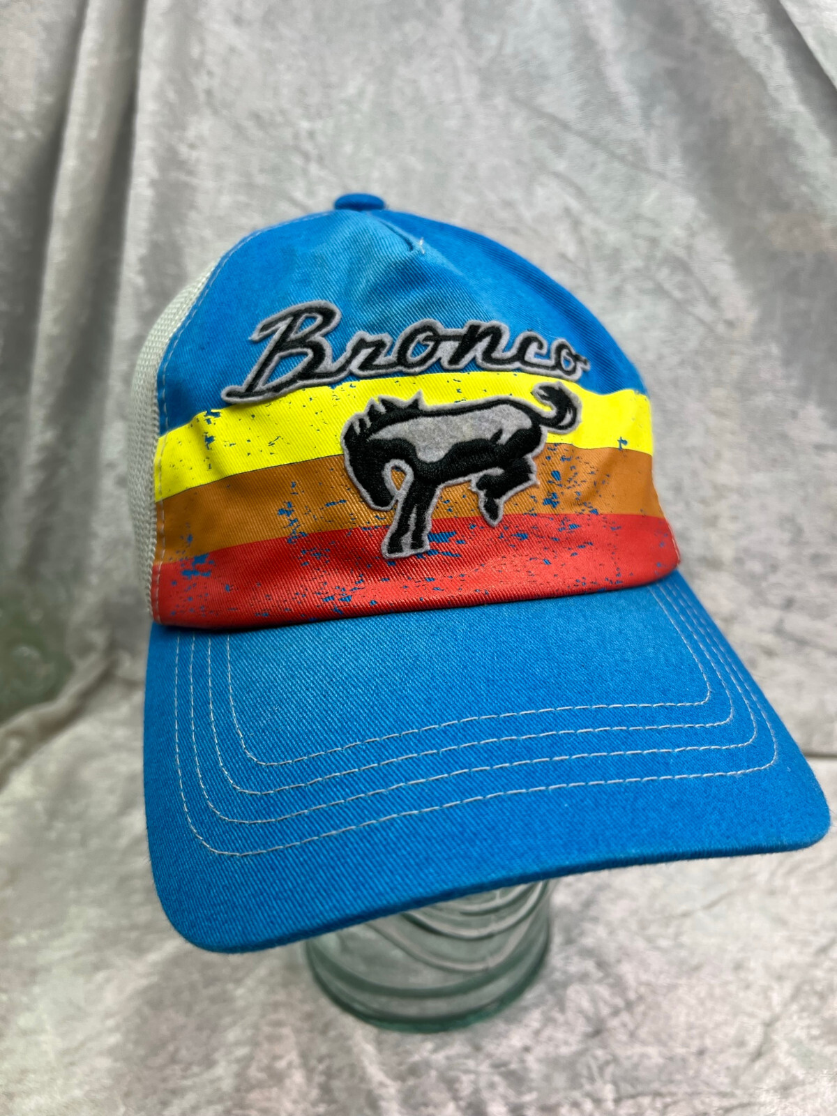 Ford Bronco Horse Logo Hat Baseball Cap Embroidered O… - Gem