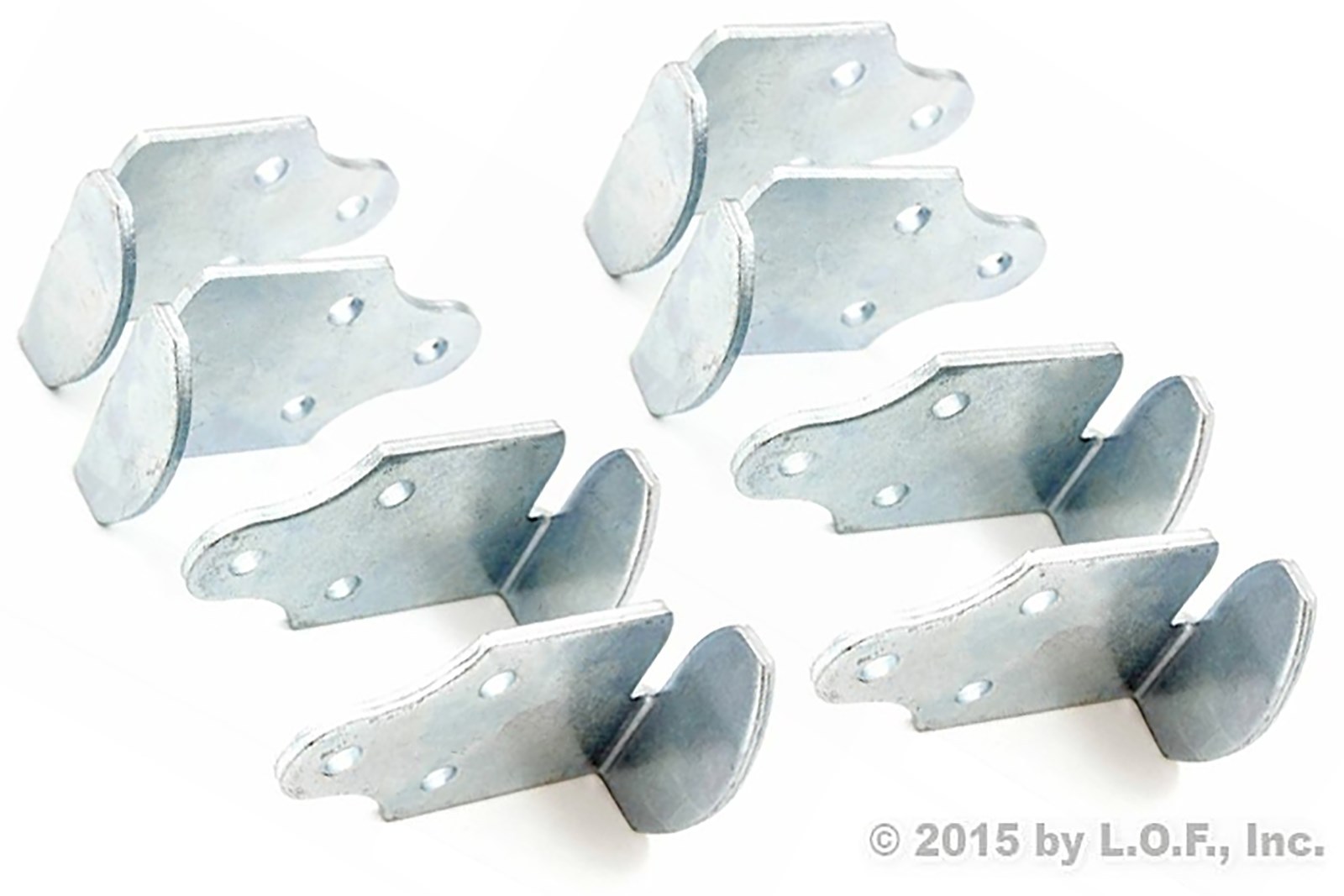 8x Utility Trailer Wood Sides Latch Rack Stake Body Gates Corner ...