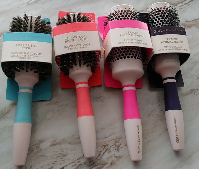 GSQ by Glamsquad Ceramic Dual Bristle Brush-smooth and Shine for sale ...