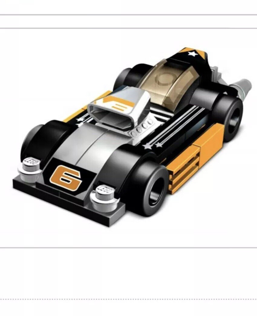 Lego Racers Carbon Star Tiny Turbos 8661 / From 2006 Microscale Racing ...