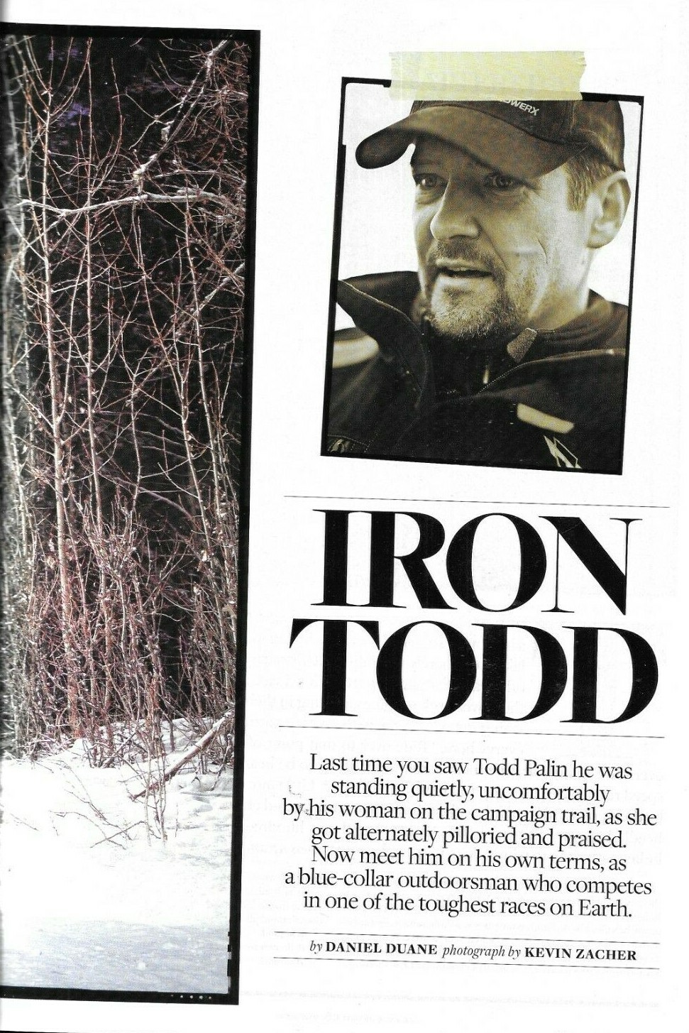 Men's Journal Magazine Matthew McConaughey Extreme Adventures Todd ...