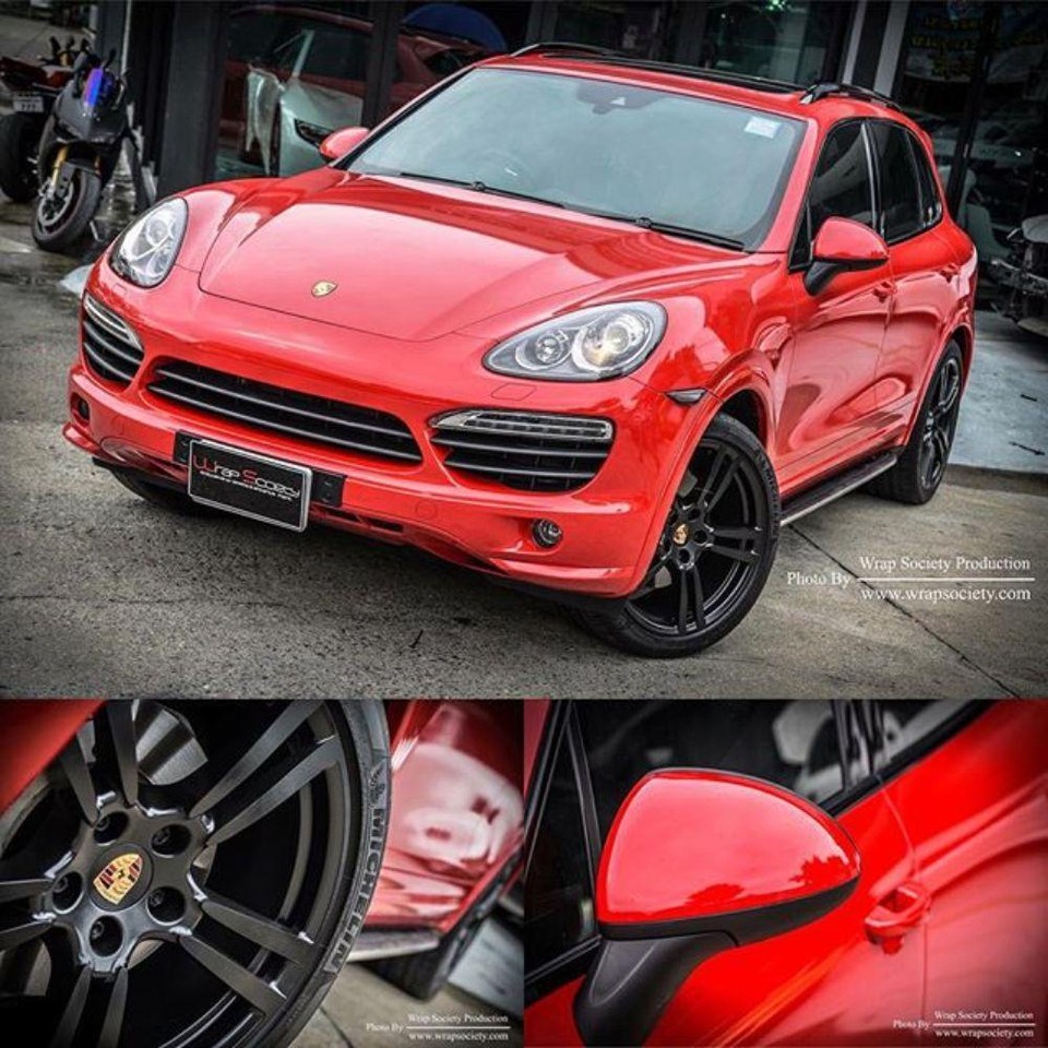 Avery Dennison SW900 Supreme Gloss Carmine Red Vinyl Car Wrap Film ...