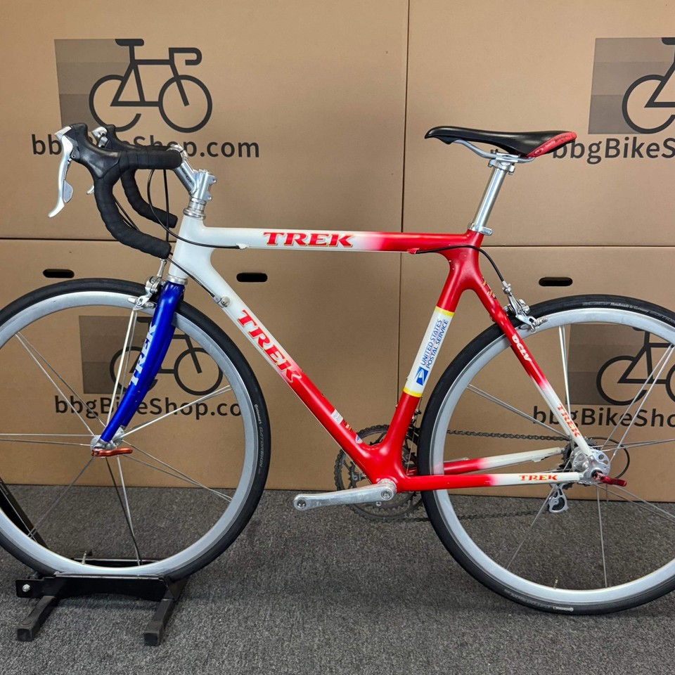 Used Vintage Trek 5500 USPS, OCLV Carbon Fiber Road Bike-1998, 56cm | eBay