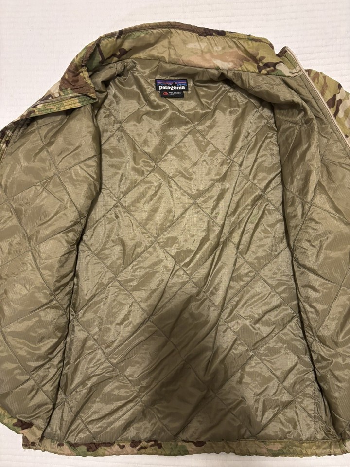 PATAGONIA MARS LEVEL 3A POLARTEC MULTICAM LARGE REGULAR JACKET *SOF* | eBay