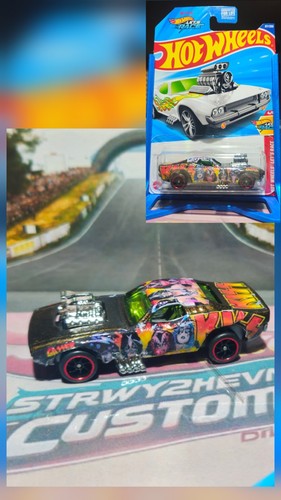 Hot Wheels Rodger Dodger **Custom KISS W Spectraflame And Real Riders ...