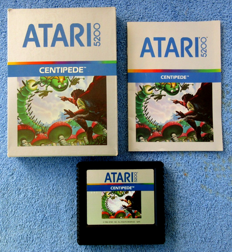Vintage 1982 Atari 5200 Video Game CENTIPEDE | eBay