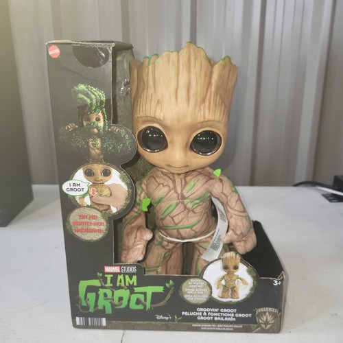 Marvel Groot Plush Toy, I Am Groot, Groot plush Figure,Groovin, 30x 23 ...