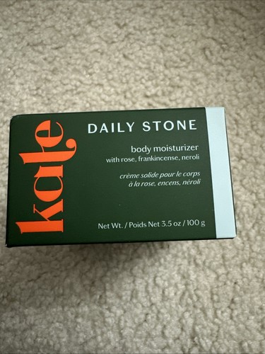 Kate McLeod Naked Stone Solid Body Moisturizer with Raw Cocao, 100g New ...