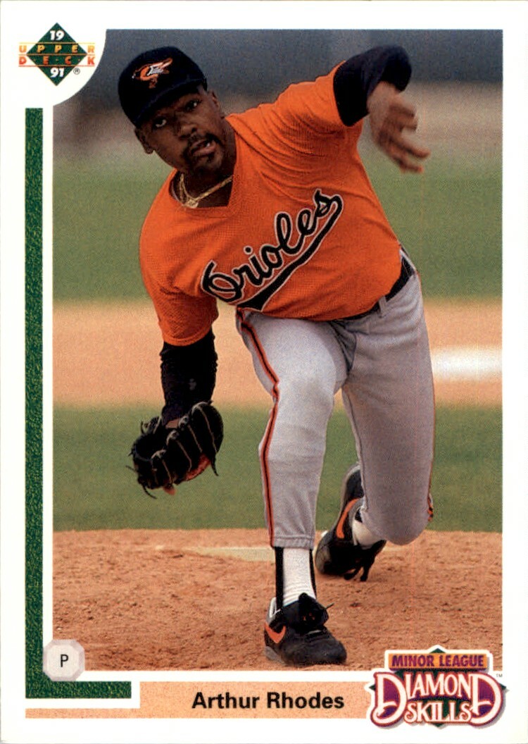 1991 Upper Deck Final Edition MLB Arthur Rhodes #13F | eBay