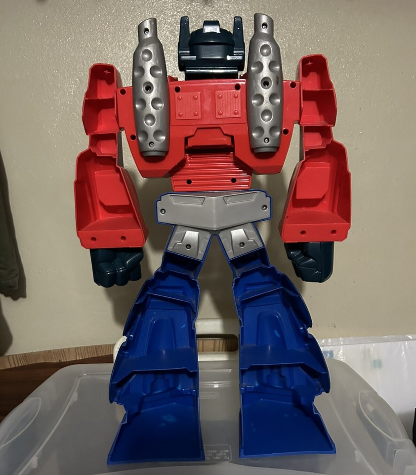 RARE OPTIMUS PRIME Large 22" Transformers Action Figure | eBay