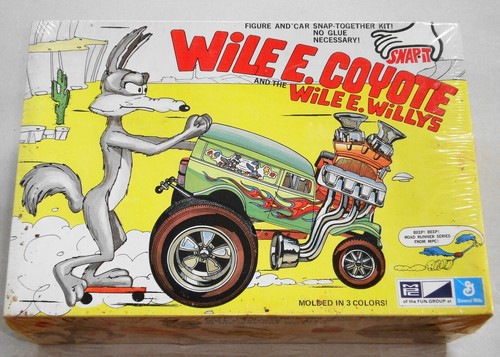 MPC Original Wile E. Coyote and the Wile E. Willys Model Kit #1-2651 ...