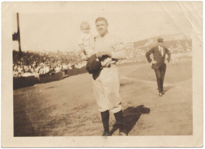 1923 HOF Babe Ruth & Daughter NY Yankees Vintage Original Type 1 ...