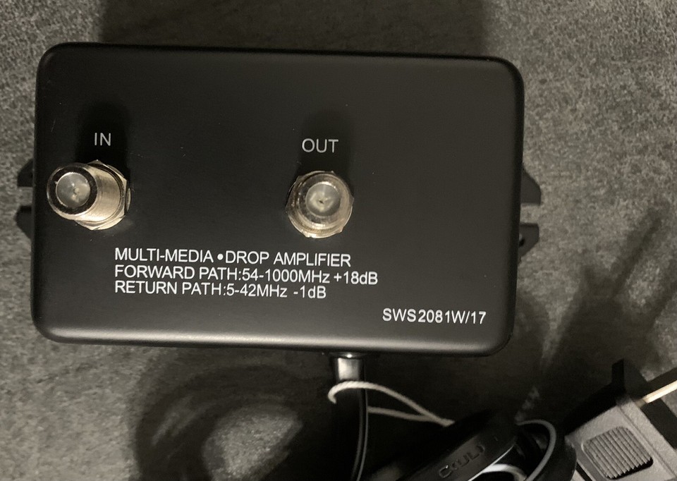 Philips Multimedia Drop Amplifier SWS2081W/17 54-1000MHz +18dB FAST ...