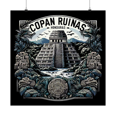 Copan Ruinas Honduras Matte Poster | eBay