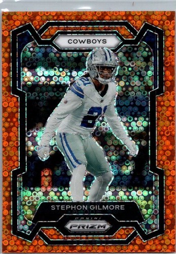 2023 Panini Prizm #77 Stephon Gilmore Orange Ice | eBay