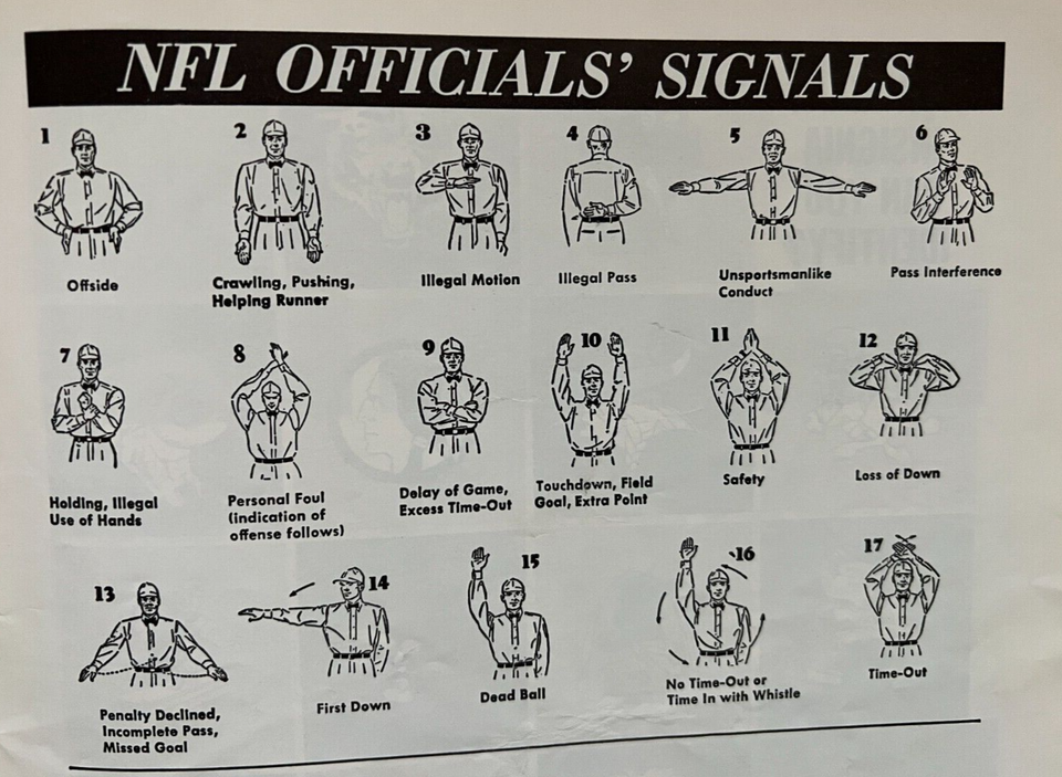 NY Giants vs Pittsburgh Steelers Program At Yankee Stadium October 14 ...