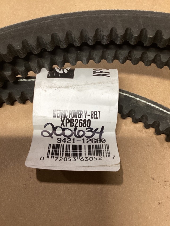 GATES XPB2680 Metric Power V-Belt 9421-12680 Made In USA NEW #120F41FML ...