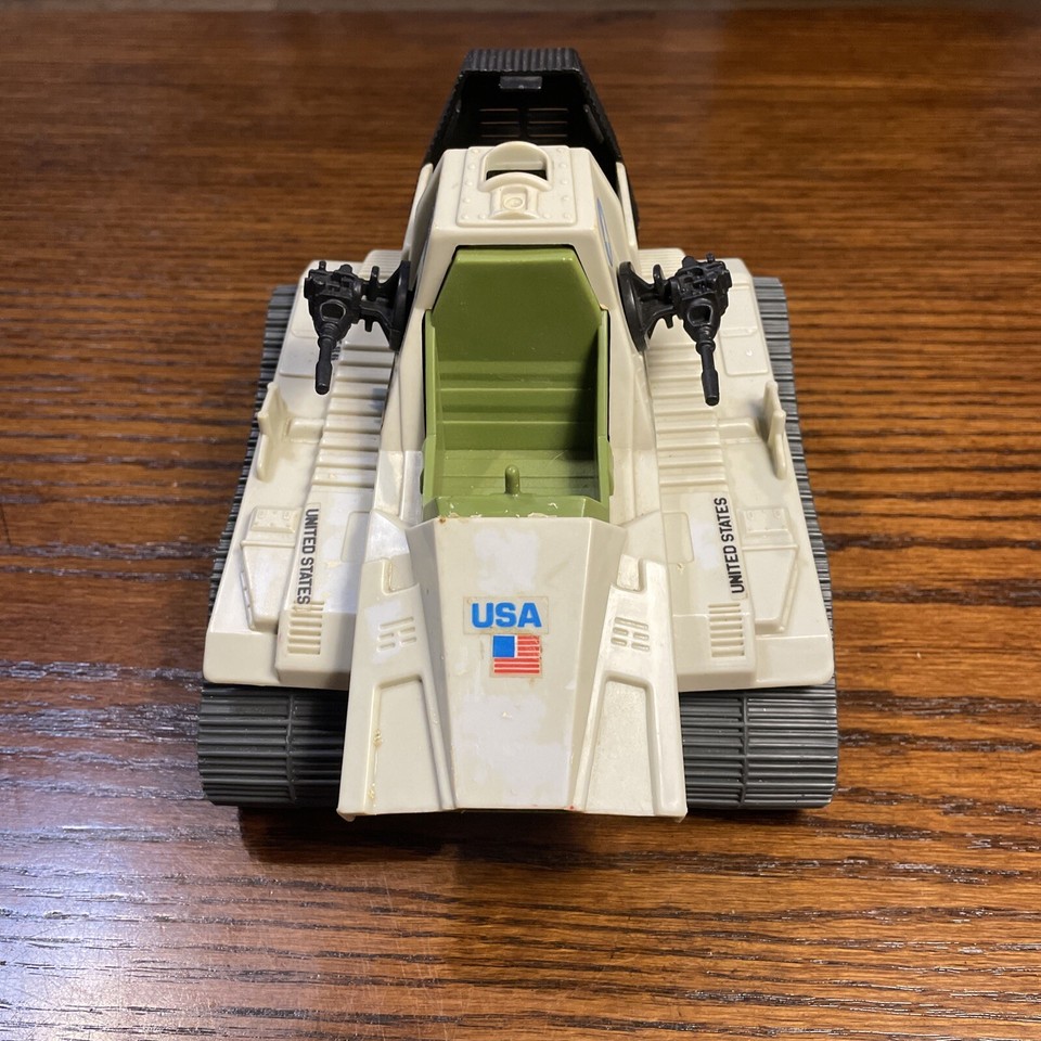Vintage 1986 GI Joe Sgt Slaughter's TRIPLE T Tank Vehicle ARAH Hasbro ...