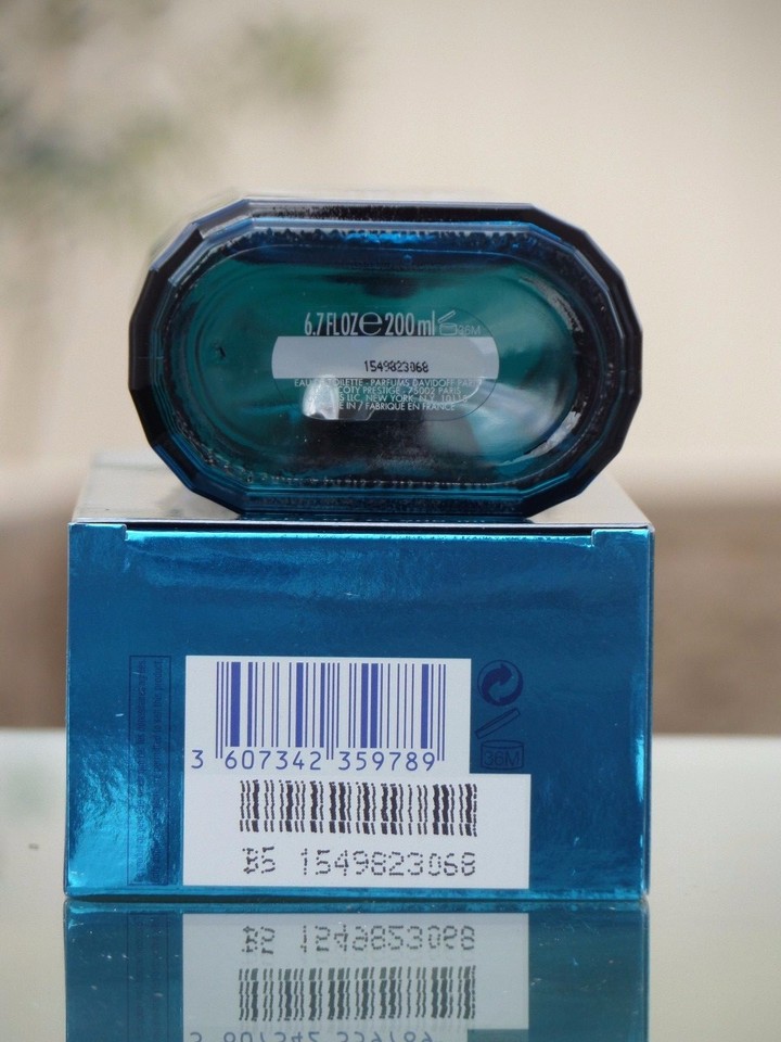 Cool Water By Davidoff Men 6.7 6.8 oz 200 ml *Eau De Toilette* Spray ...