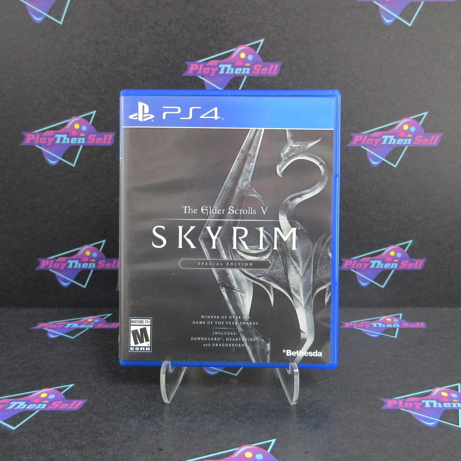 The Elder Scrolls V Skyrim Special Edition PS4 PlayStation 4 + Map ...